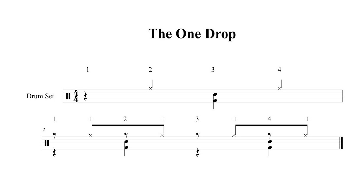 Drum Lessons: The One Drop