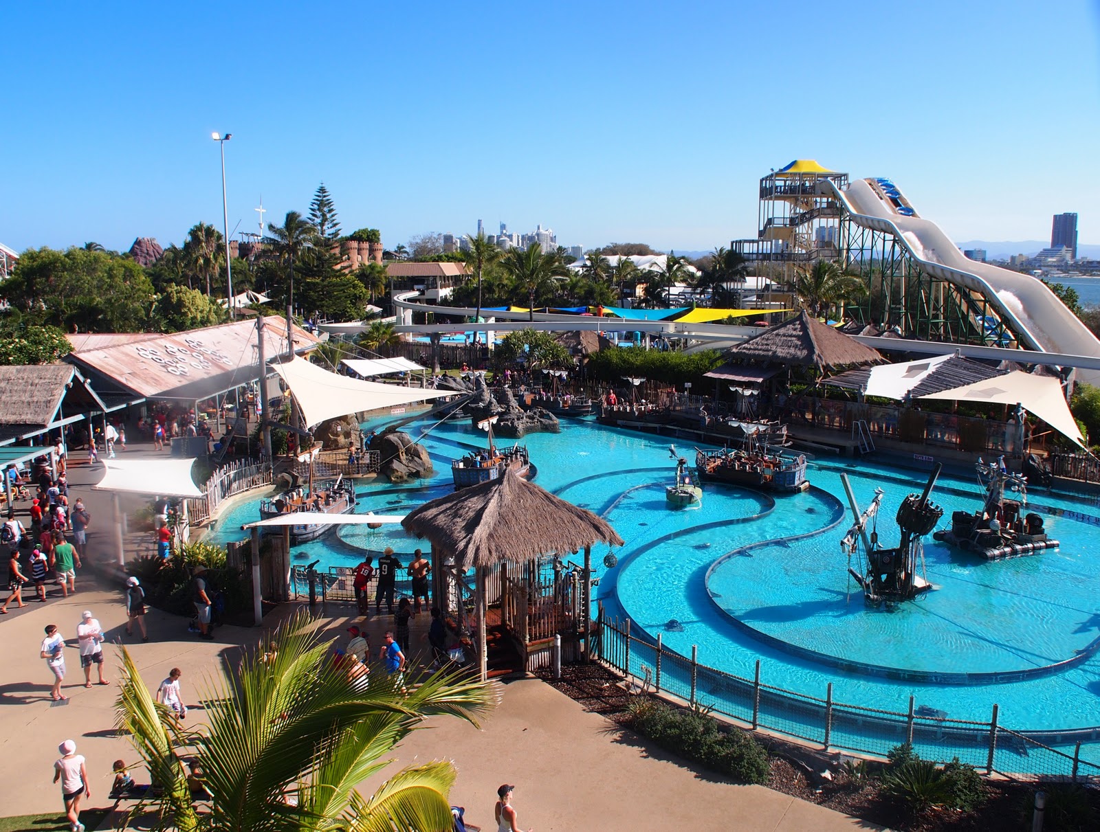 tourist in my town: tourist in queensland:theme park time.