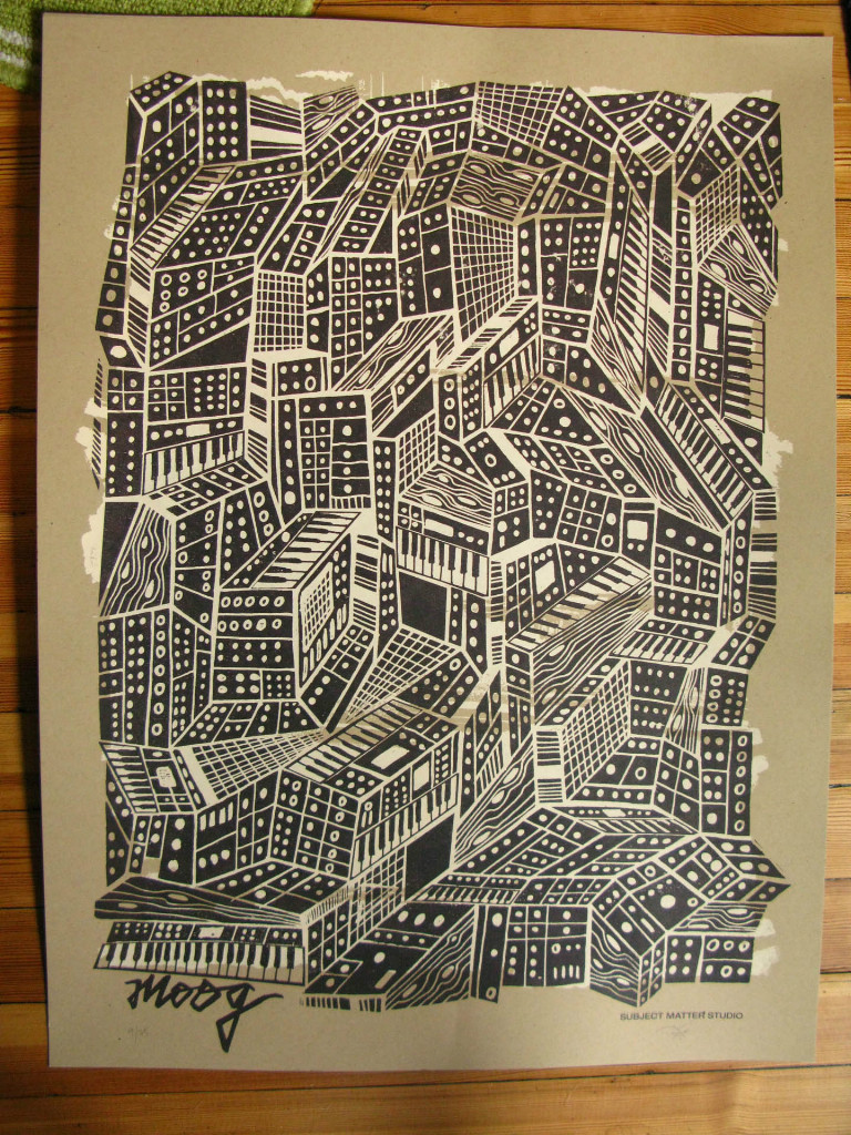 MATRIXSYNTH: Signed Moogest Poster Art for Bob Moog Foundation