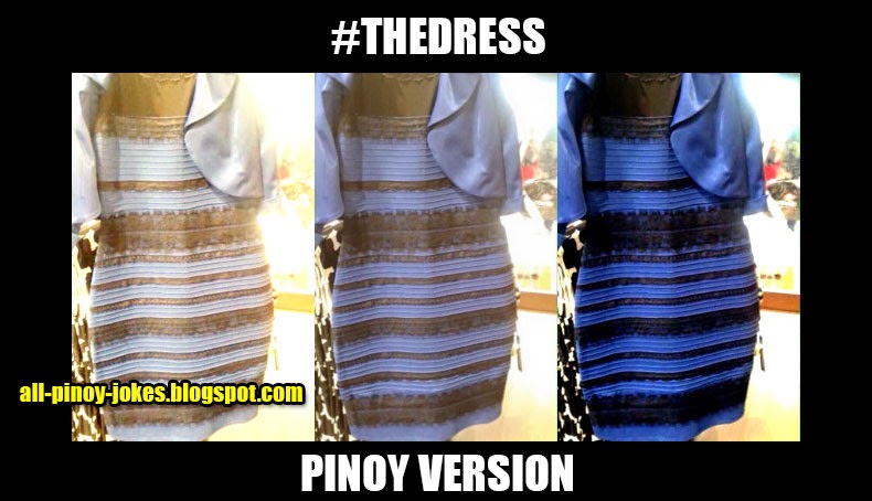 THE Viral Dress in PINOY Memes Version #TheDress | Funny Pinoy Jokes ATBP
