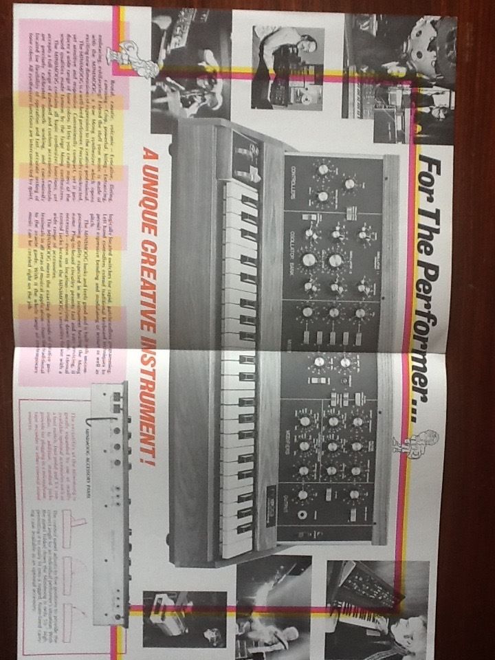 MATRIXSYNTH: Moog Memorabilia w/ Super Rare The Sound of Moog 33rpm Disk