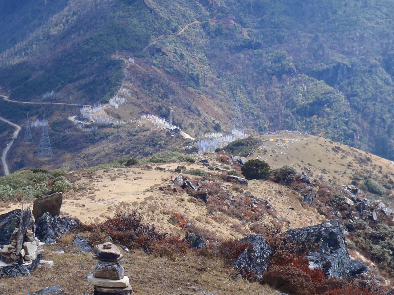 Heather Robertson in Bhutan: Chelela Pass (Cheli la)