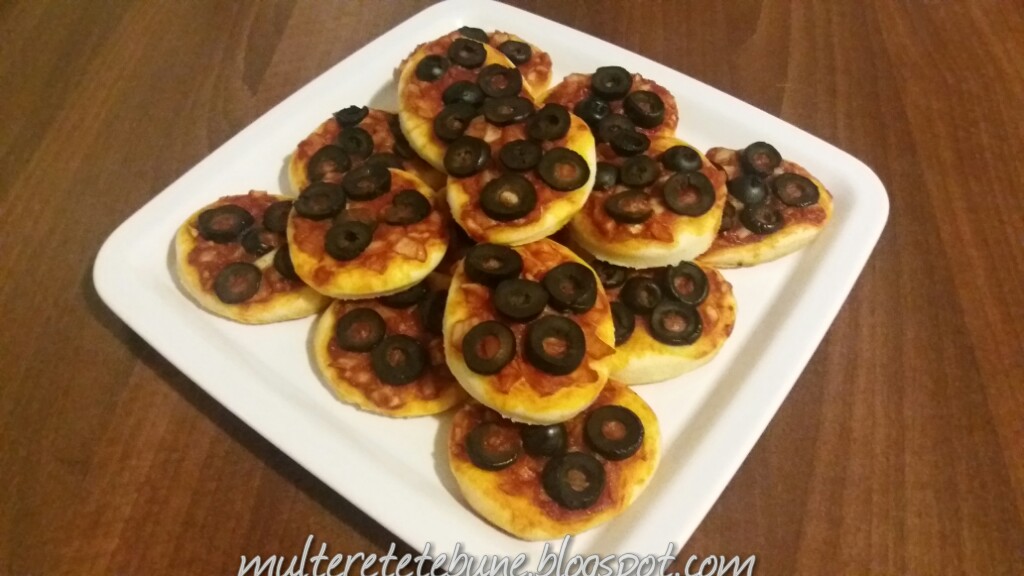 RETETE: Mini pizza de post