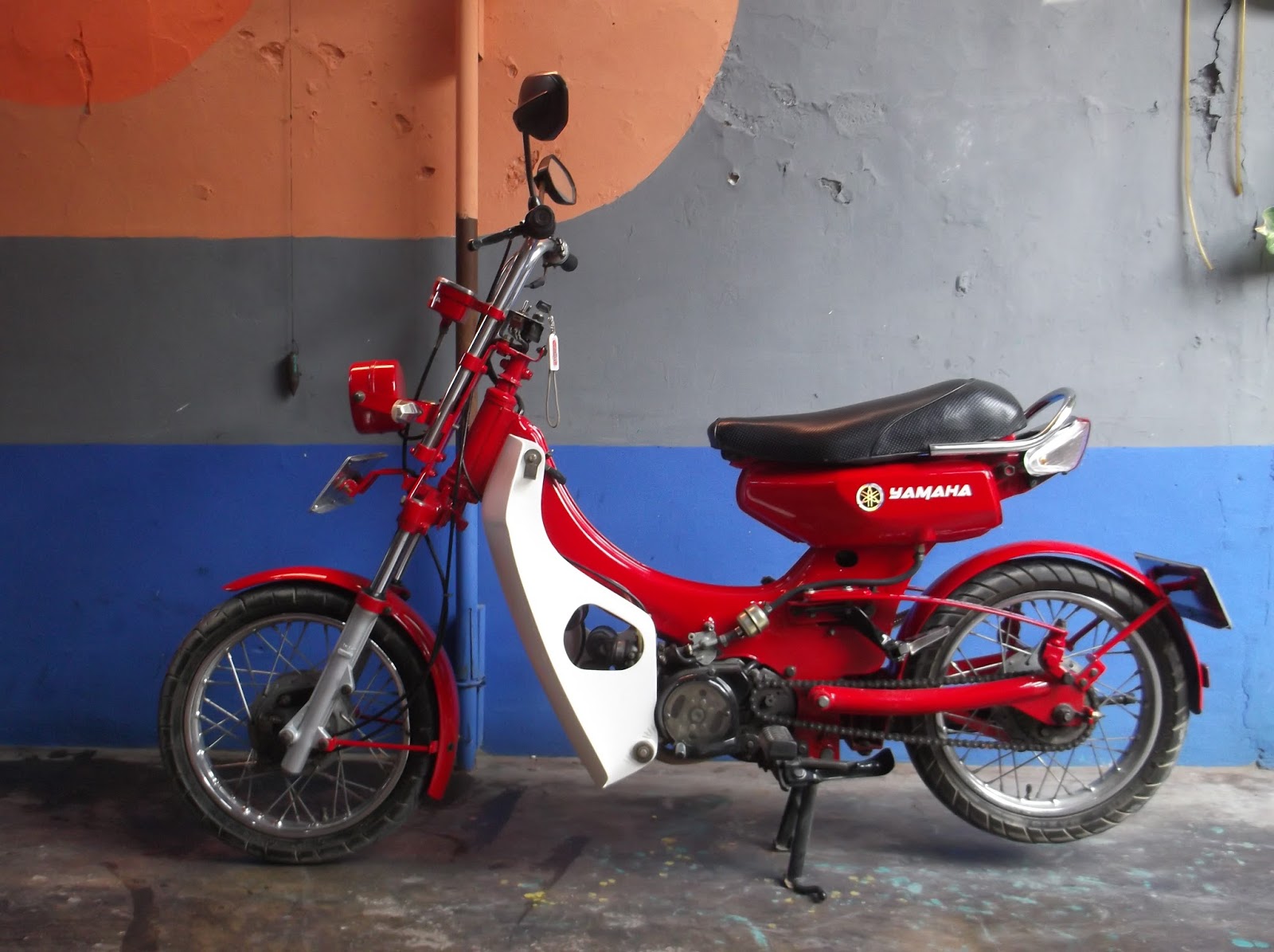 Foto Modifikasi Motor Yamaha 75 Terkeren Dan Terbaru | Modifikasi Trail