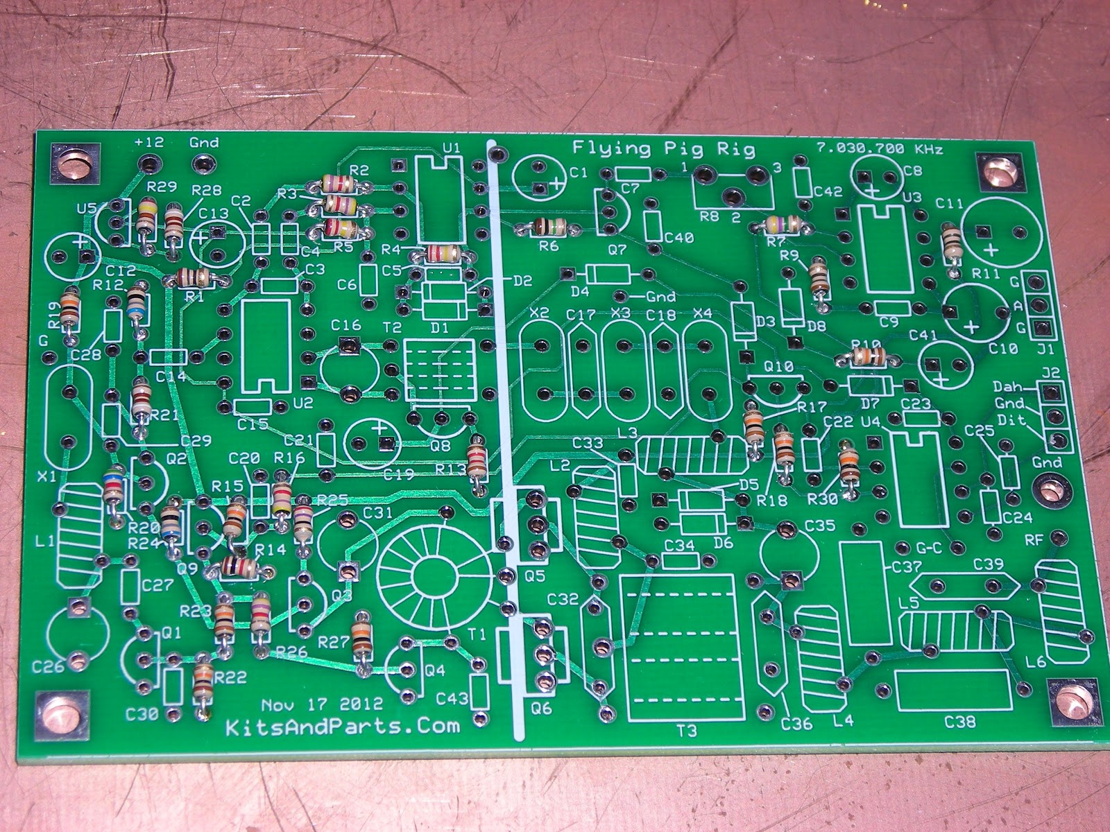 M1KTA's QRP ham radio blog: Flying Pig Rig #45 Build