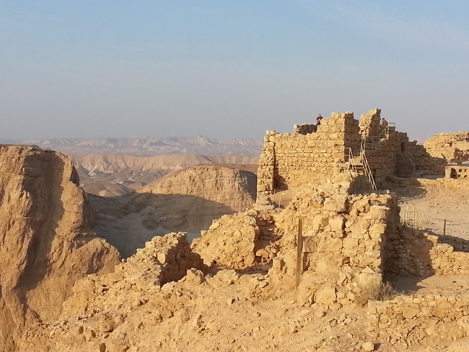 Jet Set Mom: Climbing Masada -- The Snake Trail
