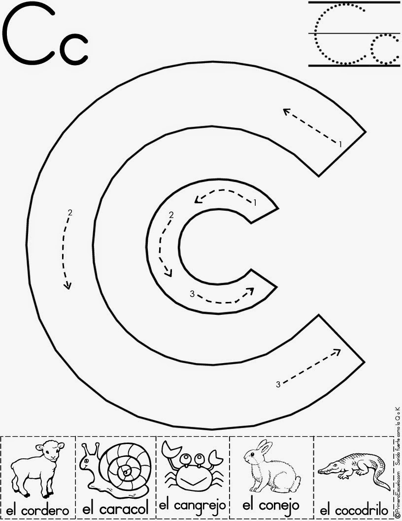 KINDER 2: Letra Cc