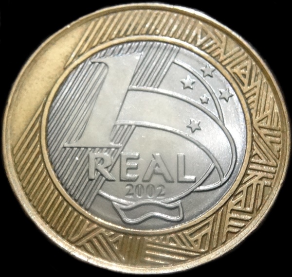 Monedas de México y el Mundo: Brasil: 1 Real del 2002 (Centenario de ...