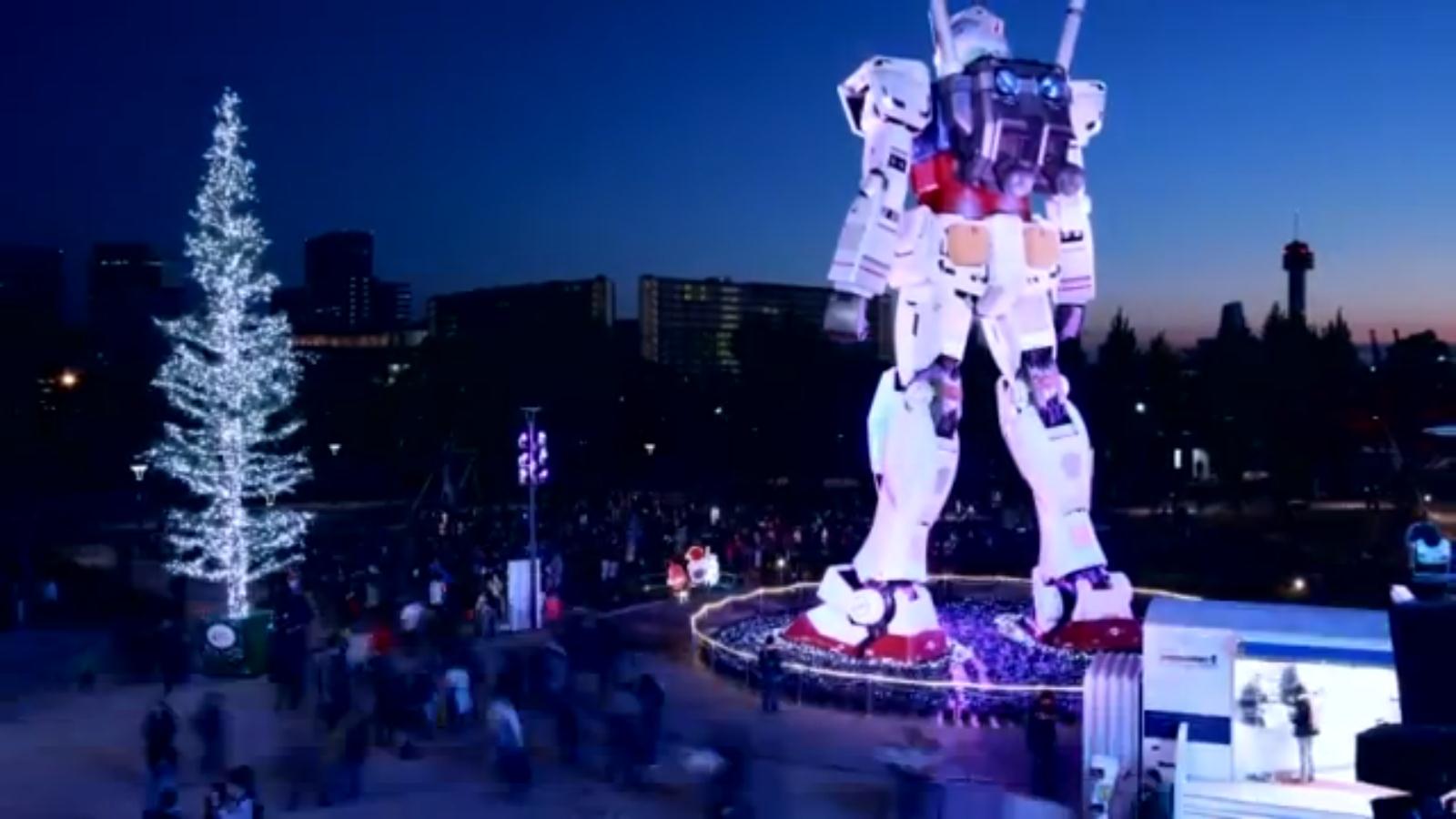 Gundam Front Tokyo Japan Christmas Special video