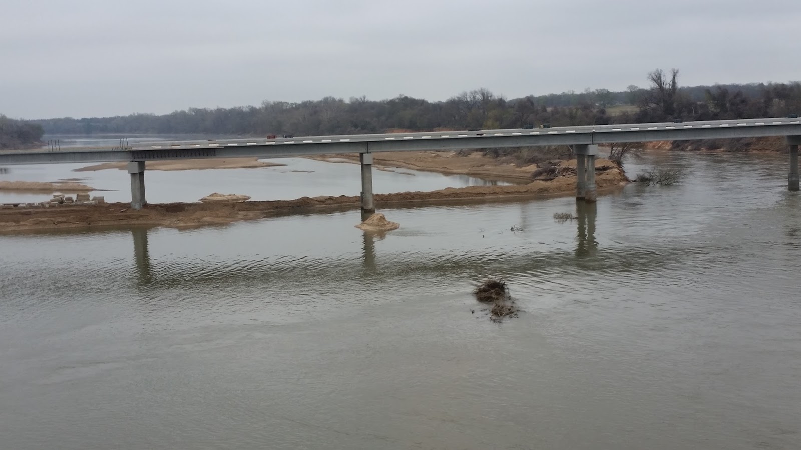 Ordinary Biker Oz: Historic Carpenters Bluff Bridge on the Red River, Texas