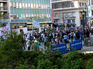 Quotidian New York: De-Colonize Turtle Island, May Day, NYC