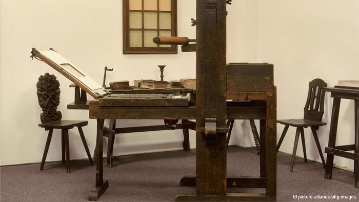 Gutemberg, o genial criador da tipografia