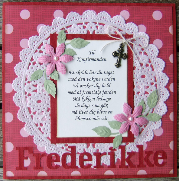 Ravn Design: Stadig konfirmationskort