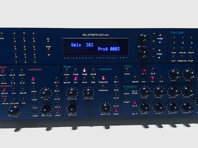 MATRIXSYNTH: Novation Supernova Mk1 Virtual Analogue Synthesiser Rack ...