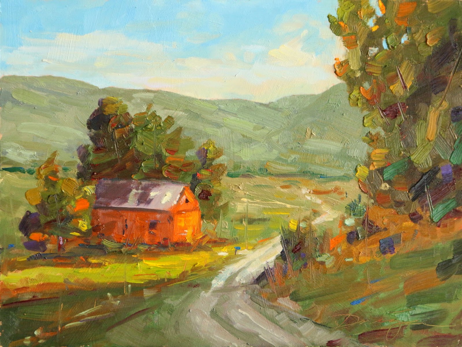 Brian Dunigan, A Daily Painter: 2014