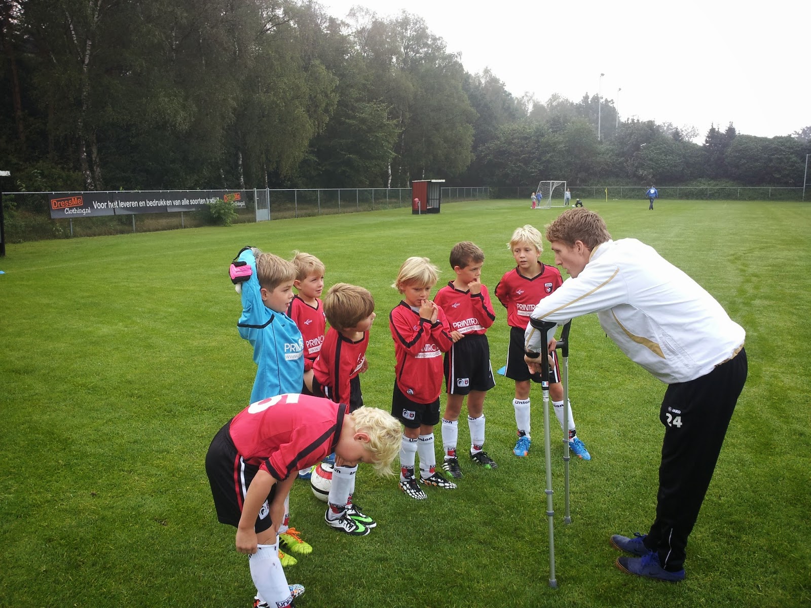 Union F3: instructies aan het team voor de wedstrijd