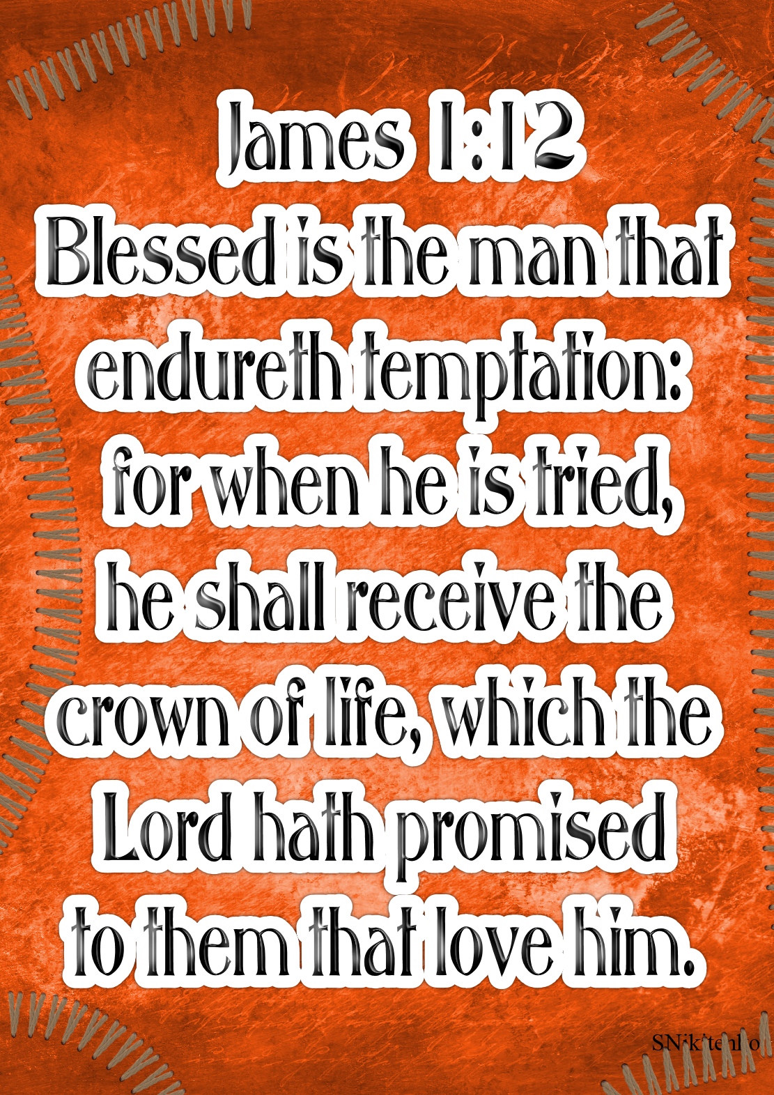 James 1:12 - Temptation