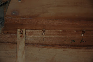 Floors Glue Up shaping sheer clamp ~ Boat the plan