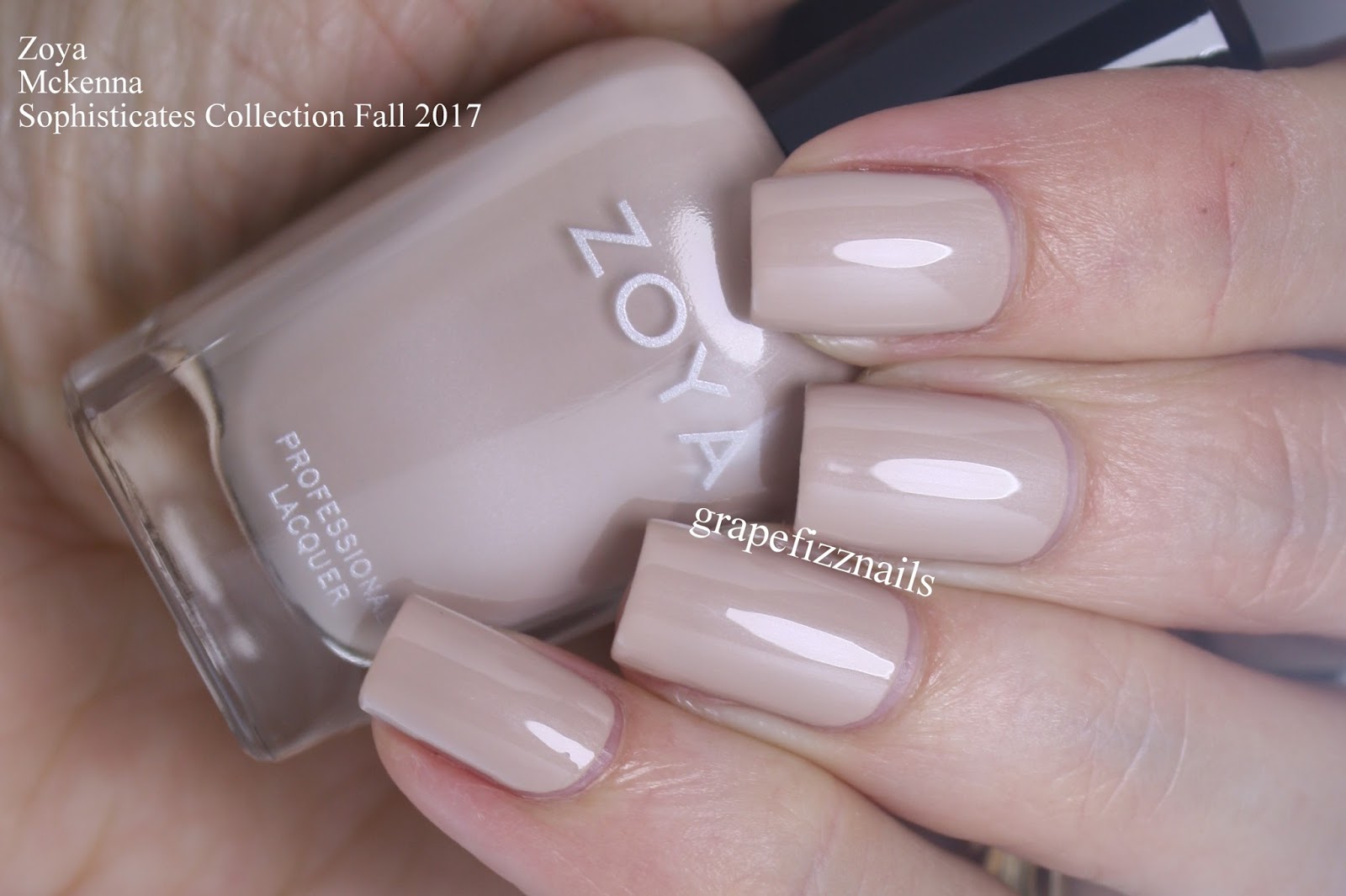 Grape Fizz Nails: Zoya Sophisticates Collection, Fall 2017