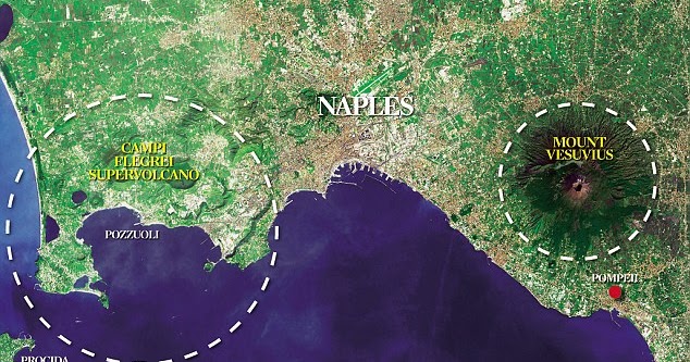 The Big Wobble : NAPLES 40,000 YEAR OLD MEGA-VOLCANO 'REAWAKENING ...