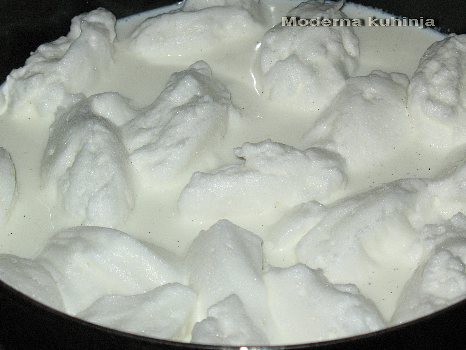 Šne nokle,Schneenockerln,pahuljice... - Moderna kuhinja - na moj način