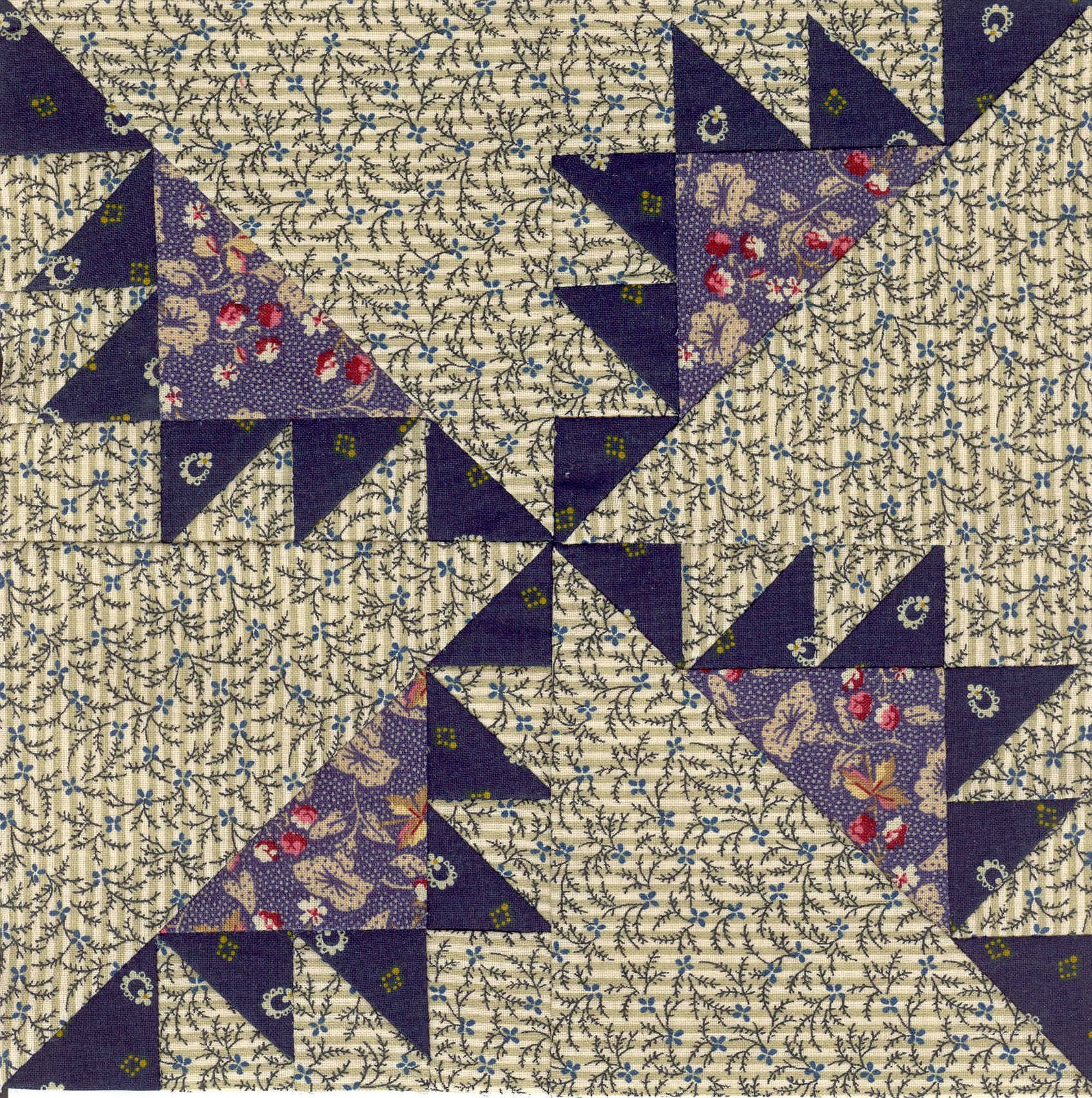 Moonbear Longarm Quilting: Civil War Sampler blocks