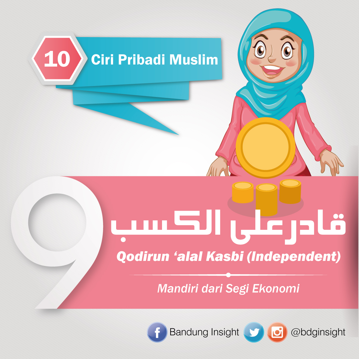 10 Muwashofat Seorang Muslim (10 Tarbiyah Characters ) | LOADEH