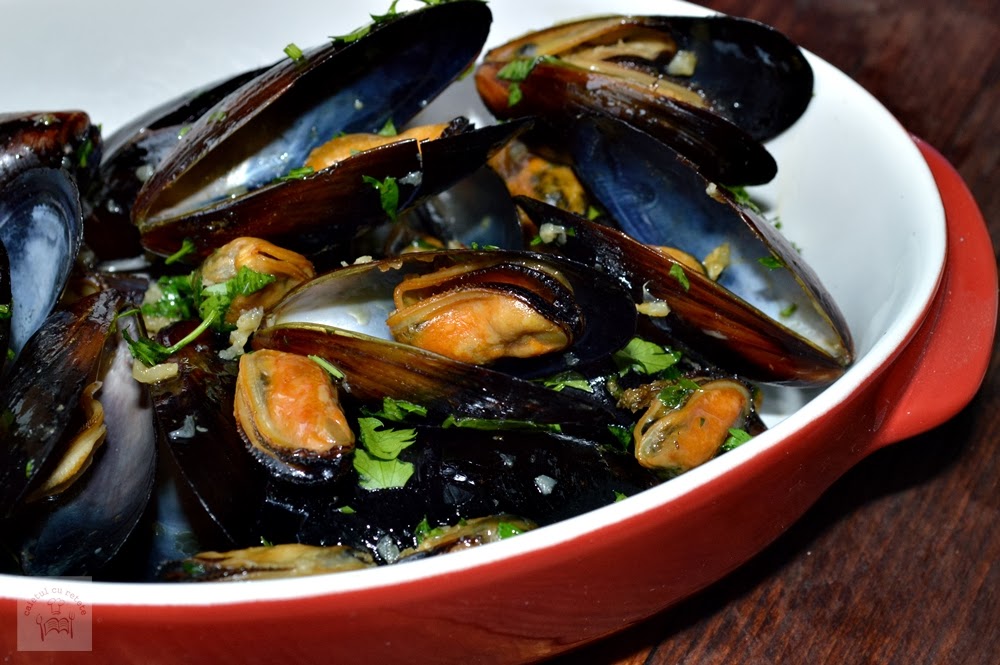 Midii cu usturoi si patrunjel - CAIETUL CU RETETE