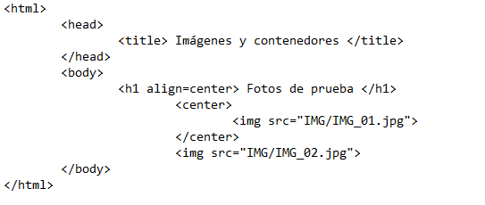 Programación básica de HTML: Imágenes ~ Guzmán Fernández
