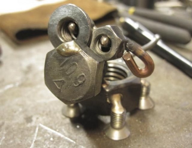 Conteng2Kreatif: Arca Comel dari Besi Terbuang (46 Gambar)