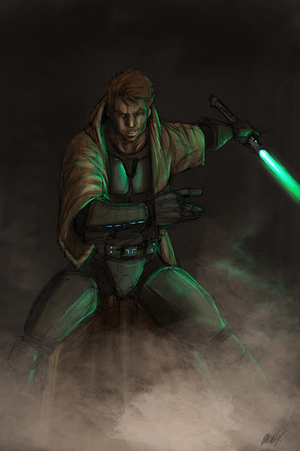 fanart swtor: chevalier jedi