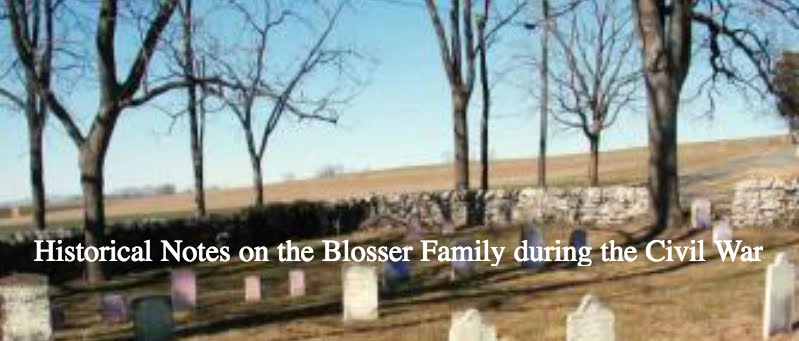 HIstorical Notes on the Blosser Family during the Civil War: Historical ...