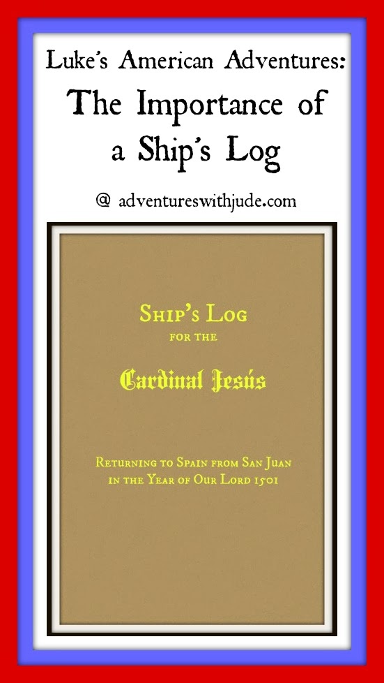 Adventures with Jude: The importance of a ship's log
