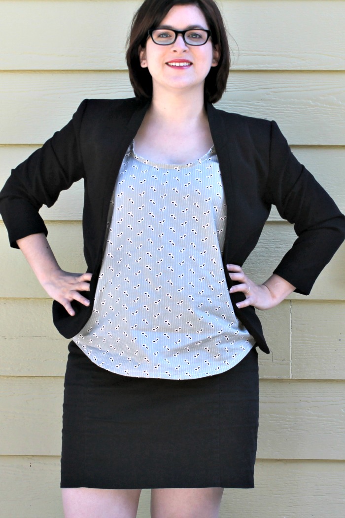 Snippets of Sweetness: Grey Eyelet Wiksten Tank