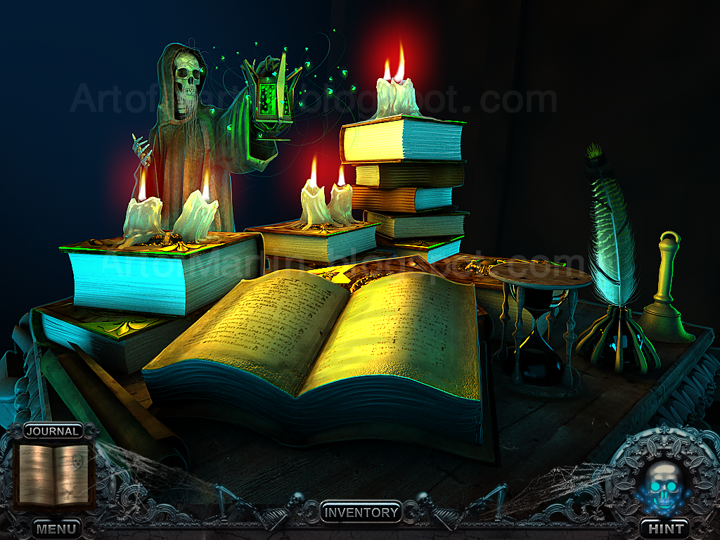 martin's art: Hidden object game screens[3DS MAX,PHOTOSHOP]
