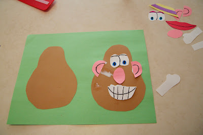 Holly's Arts and Crafts Corner: Toddler Craft Activity: Mr. Potato Head
