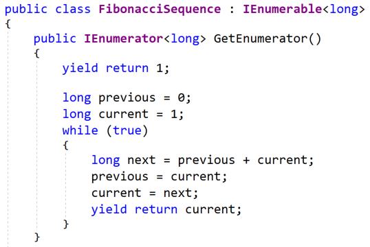 Jeremy Bytes: Implementing a Fibonacci Sequence with Value Tuples in C# 7 Jeremy Bytes: Implementing a Fibonacci Sequence with Value Tuples in C# 7