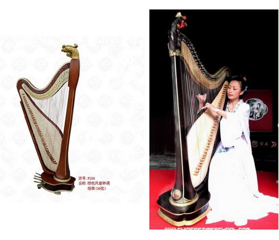 Konghou a harpa chinesa