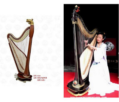 Konghou a harpa chinesa