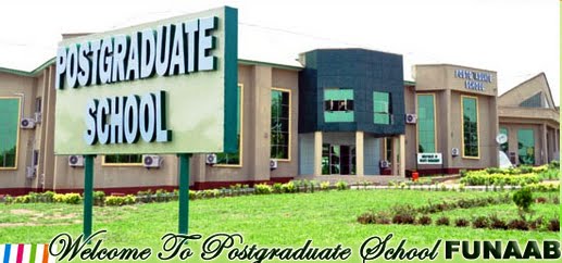 FUNAAB Postgraduate (Msc, PGD, Ph.D) (2023): Price and Closing Date ...