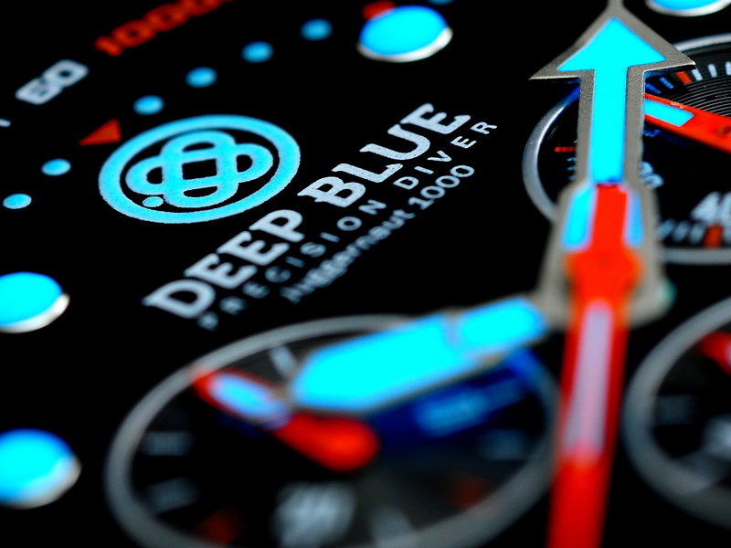 OceanicTime: DEEP BLUE Juggernaut 1000m CHRONO