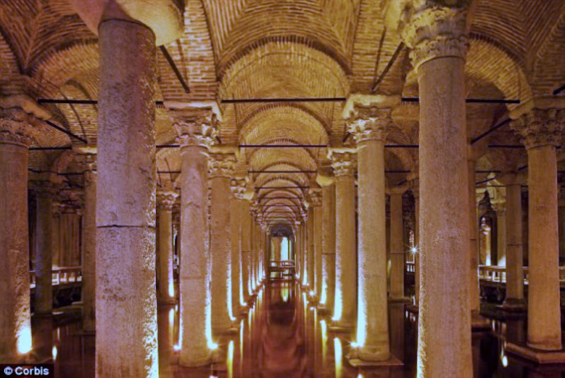 Wonders of Constantinople's underground water world to go on display in ...