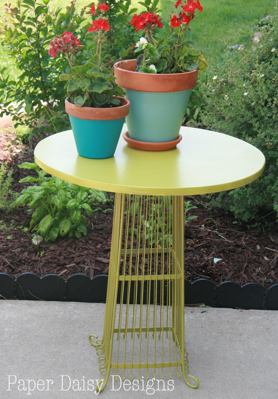 Upcycled Side Table - Deeply Southern Home