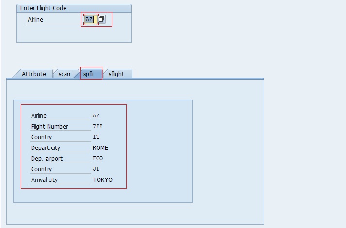 TECHSAP : Creating Tab Strip In Module Pool Program