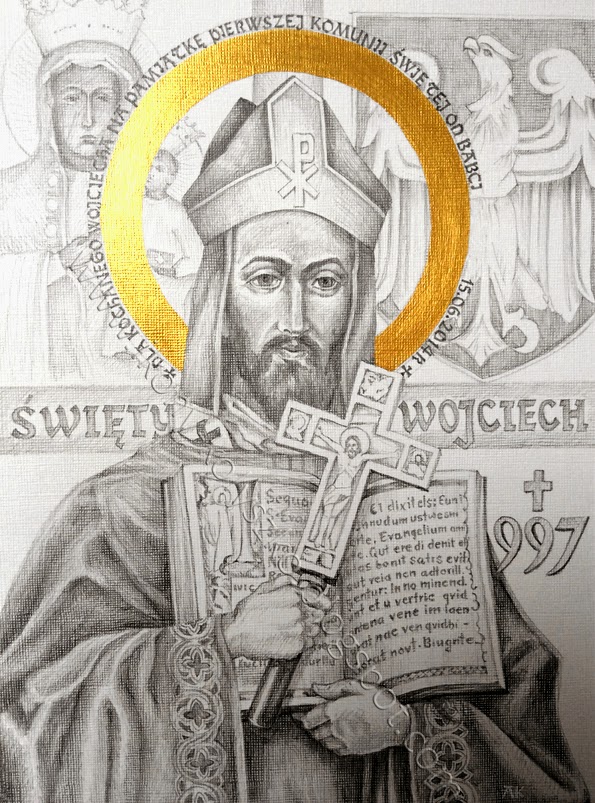 Ikony i sztuka sakralna: Święty Wojciech - Patron i Opiekun Polski
