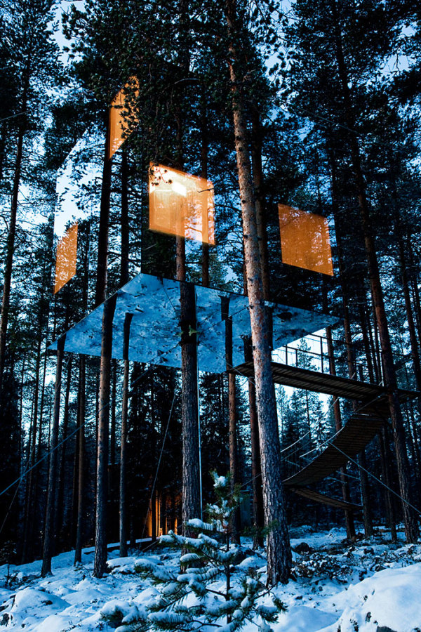 Fusion Magazine: The Invisible Treehotel: "The Mirrorcube"