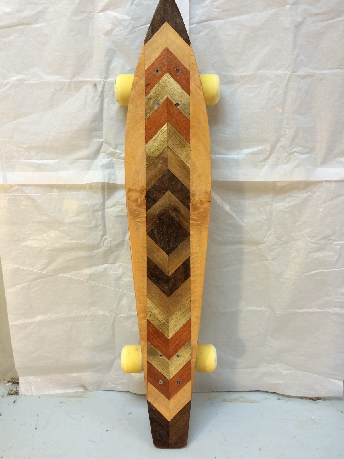 driftedge woodworking: Cruise into summer on a sweet handmade longboard!