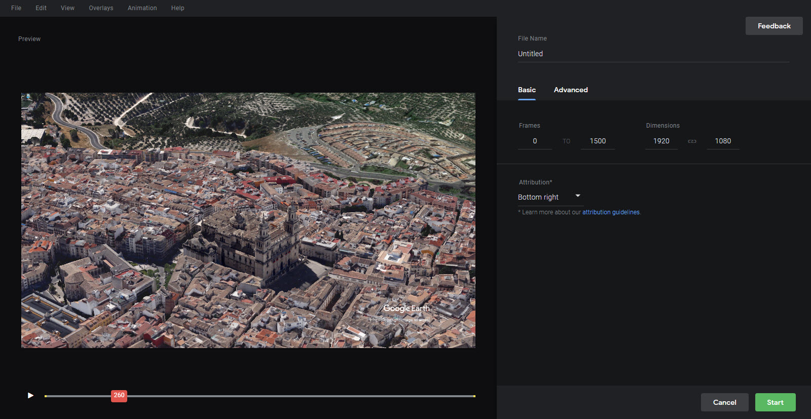 Cartografía Digital: Google Earth Studio