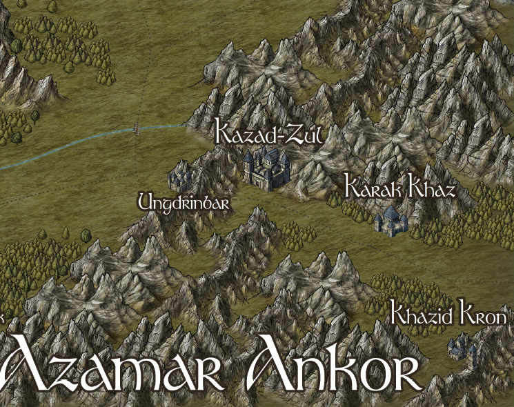ExtraBushyBeards: Map of Azamar Ankor