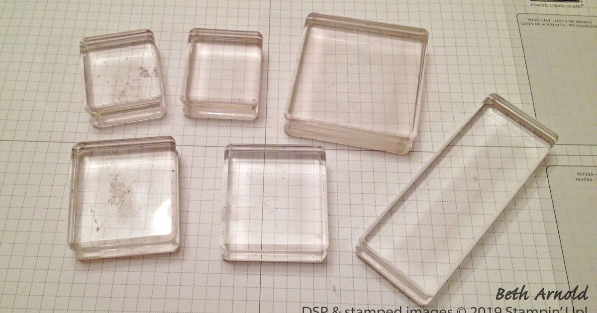 Craft with Beth: Cleaning Your Clear Acrylic Blocks